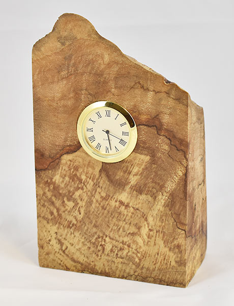 Spalted Maple Clock - William Moore Design
